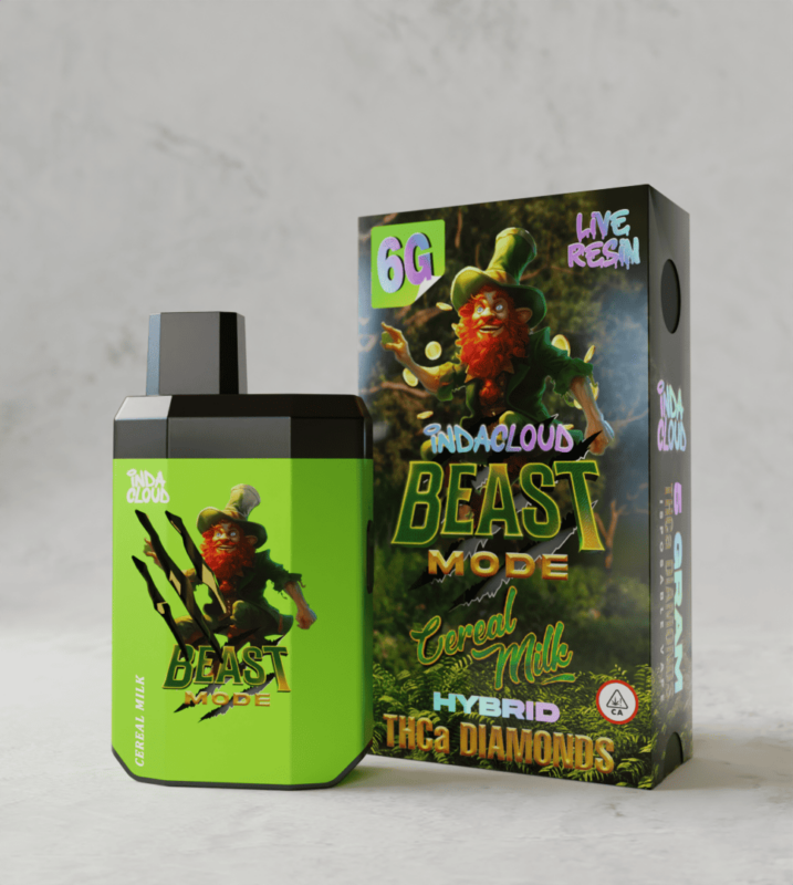Cereal Milk Beast Mode THCa Diamonds Vape 6 Grams - IndaCloud